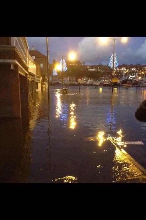 Whitby Hit By Tidal Flooding – December 5th – WeatherForecast.co.uk