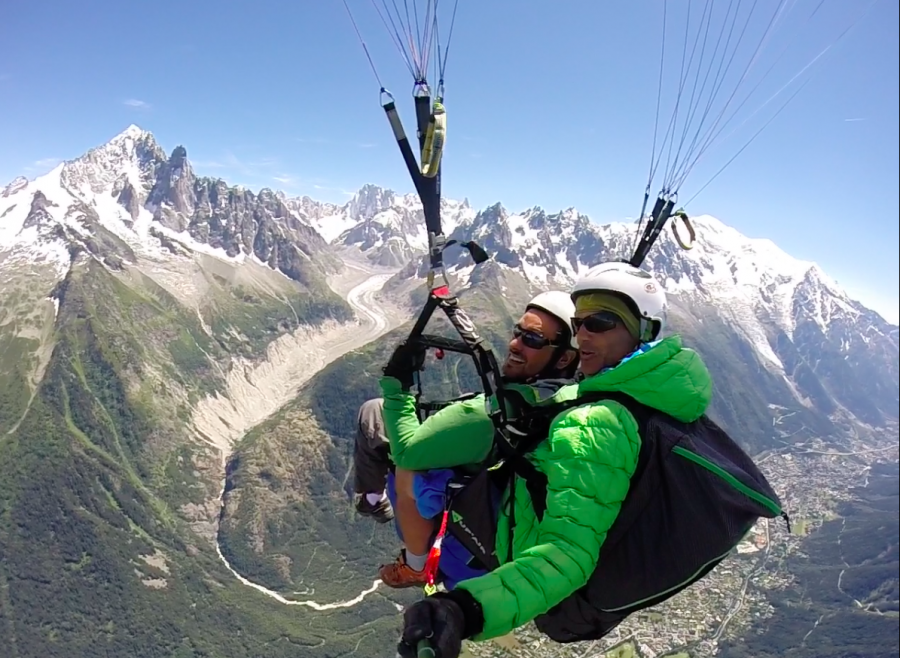 Paragliding: Tandem Flights and training / Bapteme parapente chamonix ...